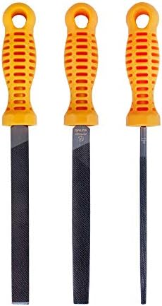 Python Pro Black Oxide Steel File Set Soft Grip Handle in Premium ...