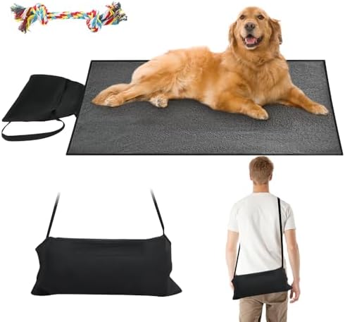 Amazon.com : Foldable Waterproof Pet Blanket, 100 x 70 cm Warming Dog ...