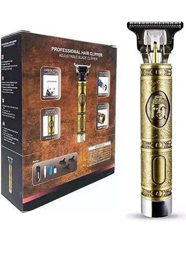 Metal Hair Trimmers for Men Buddha Style Adjustable Blade Clipper ...