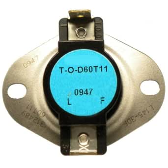 S1-02535381000 - OEM Furnace Replacement Limit Switch Fits Coleman ...