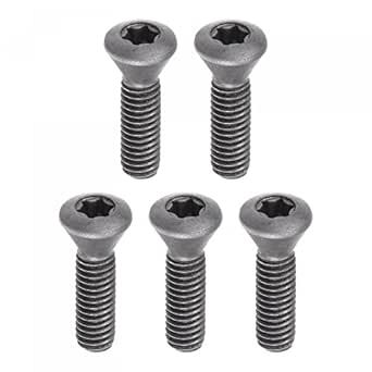 uxcell M4x16-D7.0 Torx Set Screws, Carbon Steel, for Replaces Carbide ...