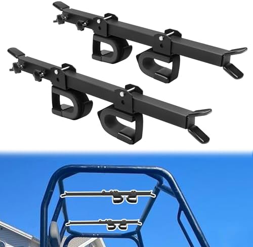 Amazon.com: StarknightMT UTV Gun Rack - UTV Overhead Gun Holder Roof ...