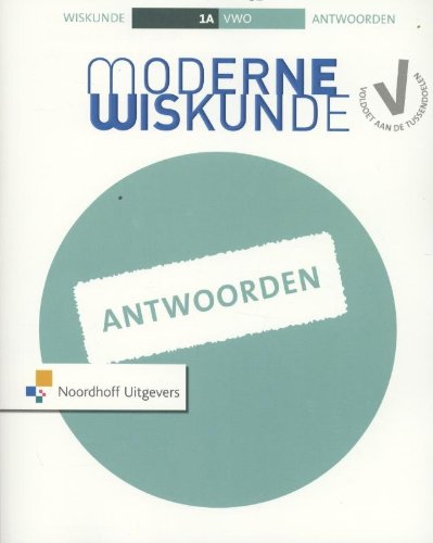 Antwoorden (1A vwo) : Eijk, Emile van der, Eijk, Emile van der, Eijk ...