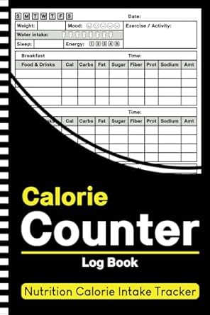 Calorie Counter Log Book: Pocket Size (4 x 6 Inches) – Daily Nutrition ...