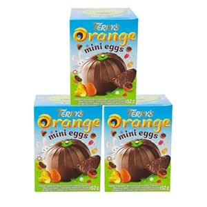 Amazon.com: Terry's Chocolate Orange Mini Eggs, 152g/5.4 oz (Pack of 3) Shipped from Canada ...