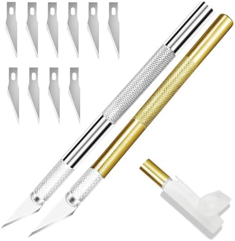 Craft Knife Exacto Knife, Precision Crafting Knife Set with 2 PCS Craft ...