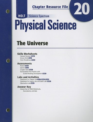 Amazon.com: Holt Science Spectrum Physical Science Chapter 20 Resource ...