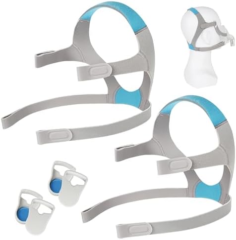 Amazon.com: AirFit F20 Headgear, 2 Packs Replacement Mask Headgear Strap with Magnetic Clips ...