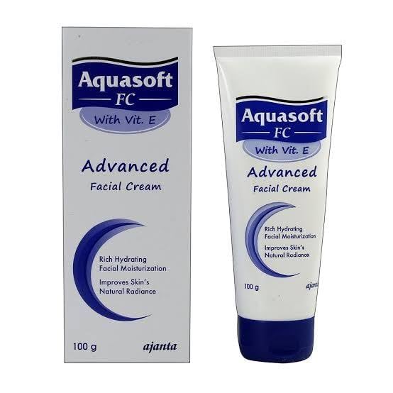 Aquasoft FC with sun protection advance facial Cream 100gm : Amazon.in ...