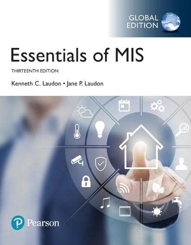 Essentials of MIS plus Pearson MyLab MIS with Pearson eText, Global ...