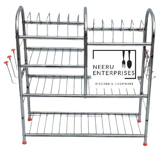 Stainless Steel Wall Mount Kitchen Dish Rack/Modular Kitchen Storage ...