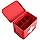 Red Medicine Box | Medicine Tin | Metal Medicine Storage Box | Double ...