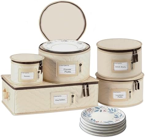 Amazon.com: China Storage Hard Shell Containers 5-Piece Set Moving ...