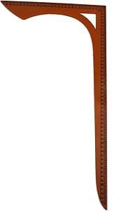 Amazon.com: L Shape Sewing Measure Ruler Double-Sided Scale Ruler ...