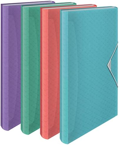 A4 Expanding File 13 Gusset Pocket Folder Organiser Plastic Elastic ...
