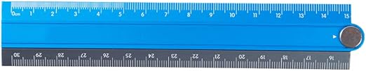 Folding Ruler Rulers Folding Aluminum Alloy Ruler Metal Stationery Rule ...