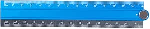 Amazon.com: Aluminum Alloy Foldable Ruler Simple Folding Metal ...