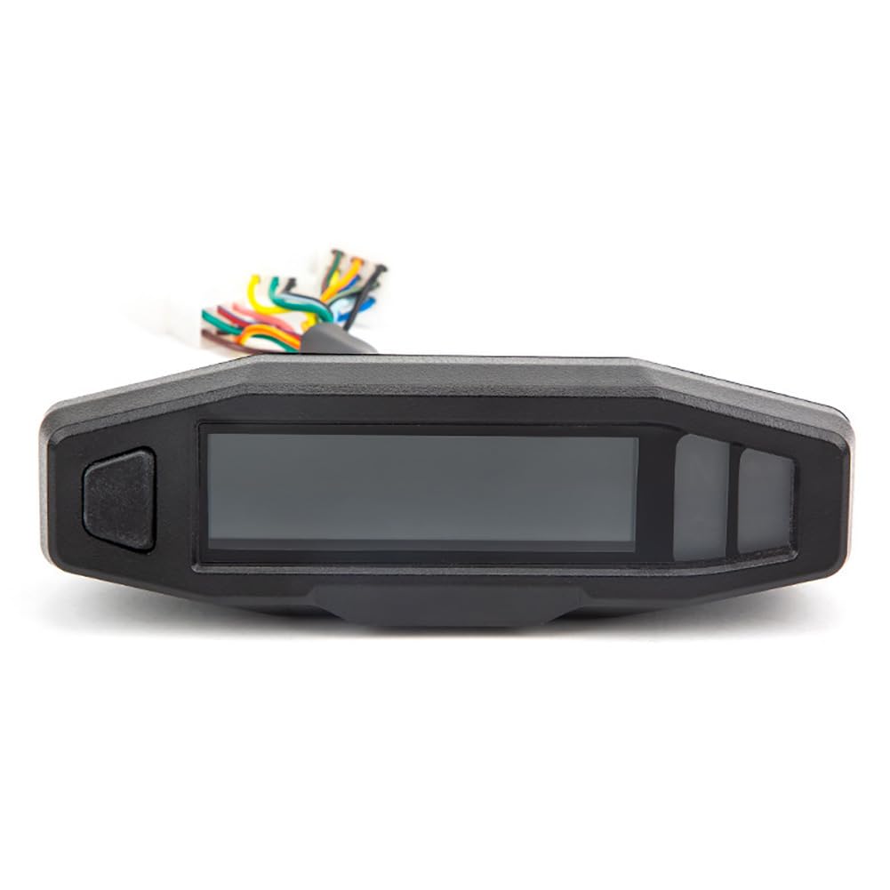 Amazon.com: Ammtio Universal Speedometer 6 Gear 12000 RPM MPH LCD VA ...