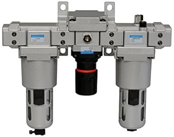 Janatics Pneumatic Filter Regulator Lubricator Modular with Wall ...
