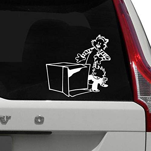 ARWY car Sticker Calvin & Hobbes Transmogrifier Decal for Windows ...