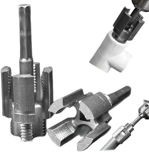 Amazon.com: Integrated Internal & External Pipe Threading Tool Kit – 2 ...