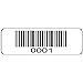 Amazon.com : 1000 Numbered Labels, 0001 Through 1000 Roll of Pre ...