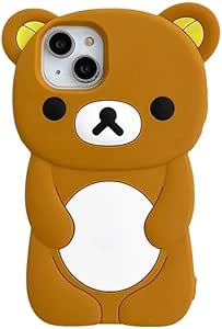 Amazon.com: Ultra Thick Soft Silicone Case for Apple Teddy Bear Animal ...