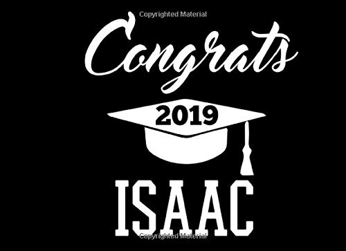 Congrats Isaac: Graduation Cap Guest Signing Book For Party ...