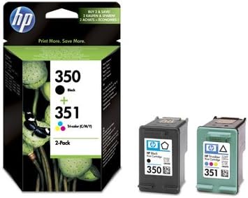 HP Original 350/351 Combo-Pack Inkjet Print Cartridges, Black and Tri ...