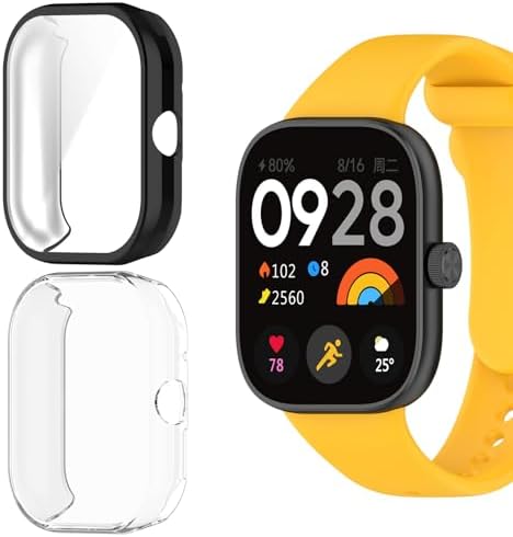 ZHIKE 2Piezas Mica Protector Compatible con Xiaomi Redmi Watch 4,TPU ...