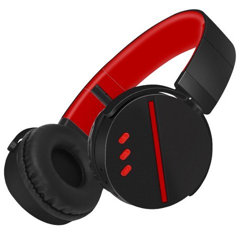 Imported & new Music Bluetooth Red color headphone with microphone for ...