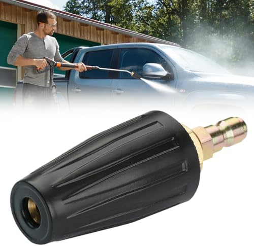 Amazon.com: Qimshemi Pressure Washer Tips Rotating Turbo Nozzle ...