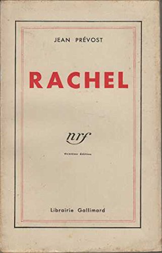 RACHEL (BLANCHE): PREVOST, JEAN: 9782070252503: Amazon.com: Books