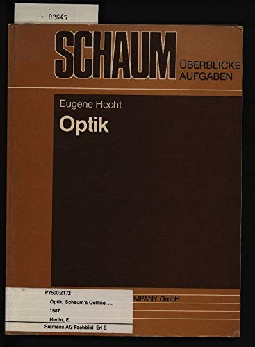 Amazon.co.jp: Optik : Hecht, Eugene: 本