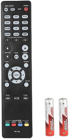 Amazon.com: RC-1183 RC1183 Remote Control Compatible with Denon AV ...