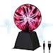 CozyCabin Mini Plasma Ball, 3 Inch Plasma Lamp Blue, Touch Sensitive ...