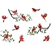 Amazon.com: SUPERDANT Cardinal Bird Wall Decals Cardinal Standing on ...