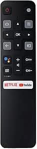 Amazon.com: New Bluetooth Remote RC802V FNR1 fit for TCL TV 40S334 ...