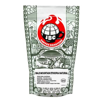 Amazon.com : JBC Coffee Roasters "Ethiopia Bale Mountain Natural" Light ...