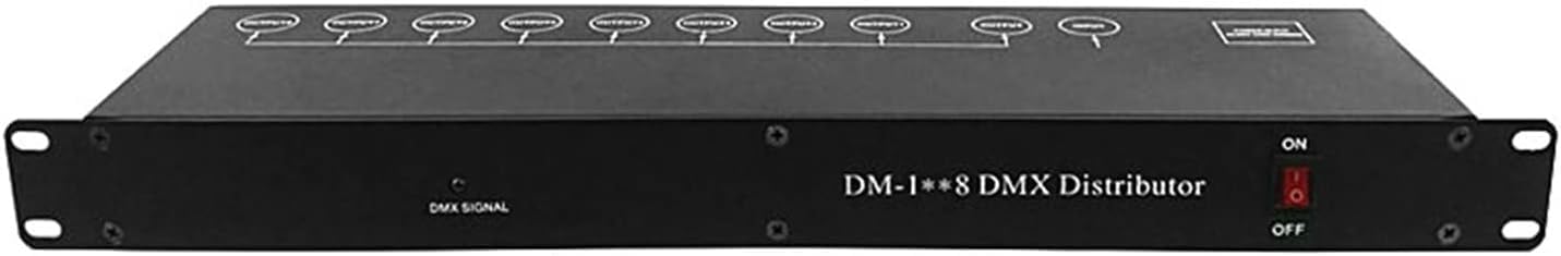 Buy DaBeatz DMX 512 Professional 8 Way DMX Splitter 8 Channel Optically ...