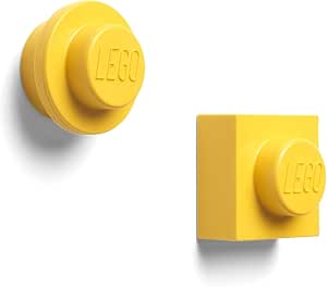 LEGO Magnet Set – Decorative and Colorful Magnets Shaped as Round and ...