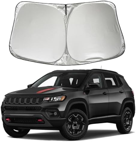 Amazon.com: SZYUCHEN Car Windshield Sun Shade Sunshade Compatible with ...