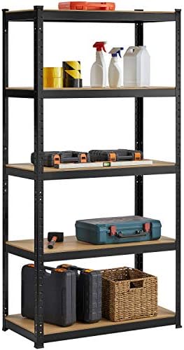 G-Rack Garage Shelving Units - 5 Tier Storage Rack Shelves Shelf Unit ...
