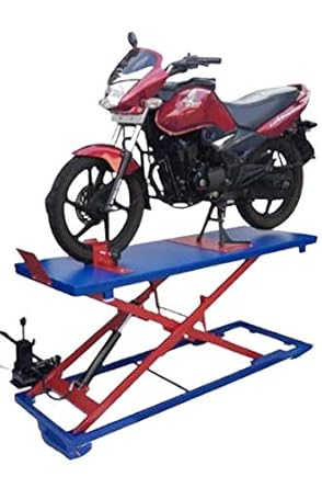Heavy Duty Manual Two Wheeler Lift : Amazon.in: Industrial & Scientific
