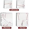 Amazon.com: King Christmas Candy Canes Sheet Set - Holiday Xmas Pattern ...