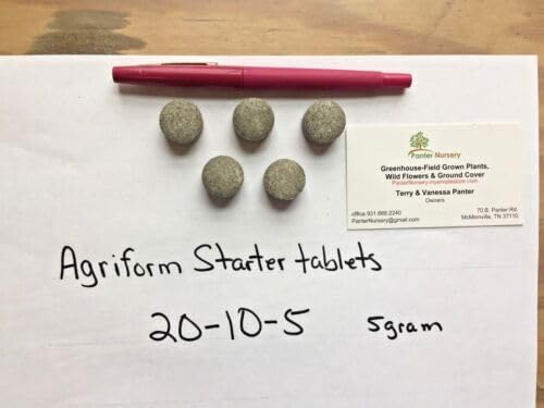 Amazon.com : 5 Fertilizer Planting Tablets AGRIFORM 20-10-5 - ABANGDA ...