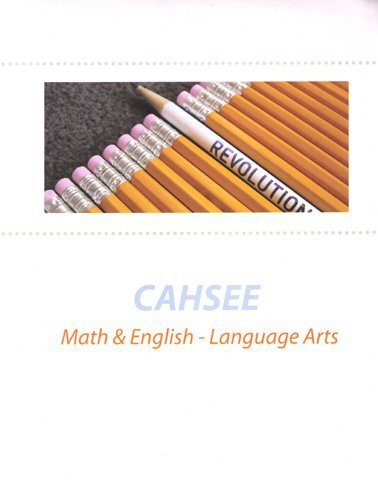 CAHSEE Math & English - Language Arts: Editor: 9780979542800: Amazon ...