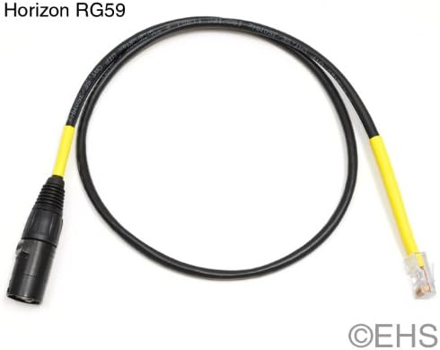 Amazon.com: CAT 5-E Stranded cable with optional EtherCon 25 Ft, EHS ...