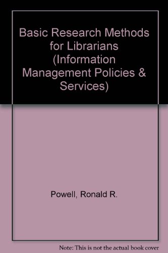 Basic Research Methods For Librarians basic-research-methods-for-librarians