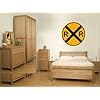 Amazon.com: Street & Traffic Sign Wall Decals - Rail Road Crossing ...
